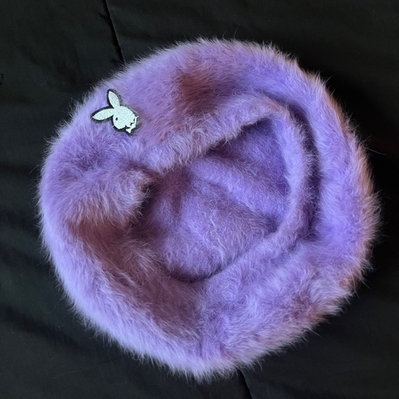 Accessories | Fluffy Playboy Beret | Poshmark